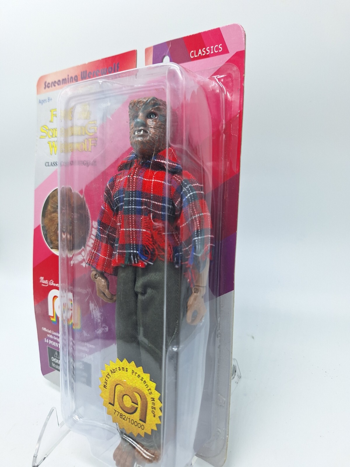 Mego 2018 Classics Face Of The Screaming Werewolf 8” Action Figure New ...