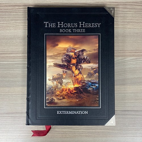 EXTERMINATION THE HORUS HERESY BOOK THREE 3 HARDBACK FORGE WORLD ...