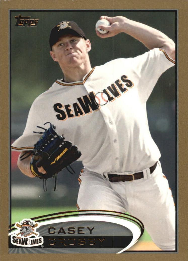 2012 Topps Pro Debut - Casey Crosby #132 Gold /50 (RC) for sale online ...