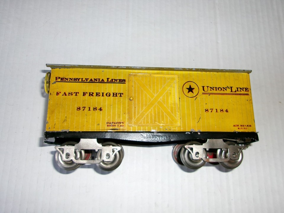 Elecktoy PRR Union Lines Gauge 1 Boxcar | eBay