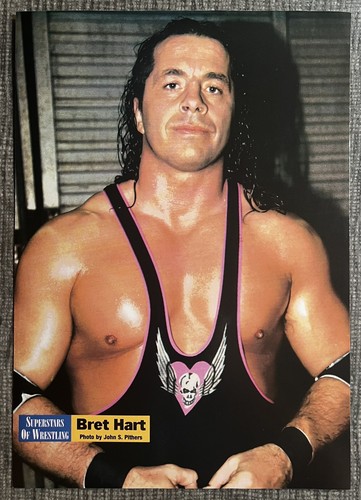 BRET HART & LANCE STORM double-sided Wrestling Magazine page Pinup WWF ...