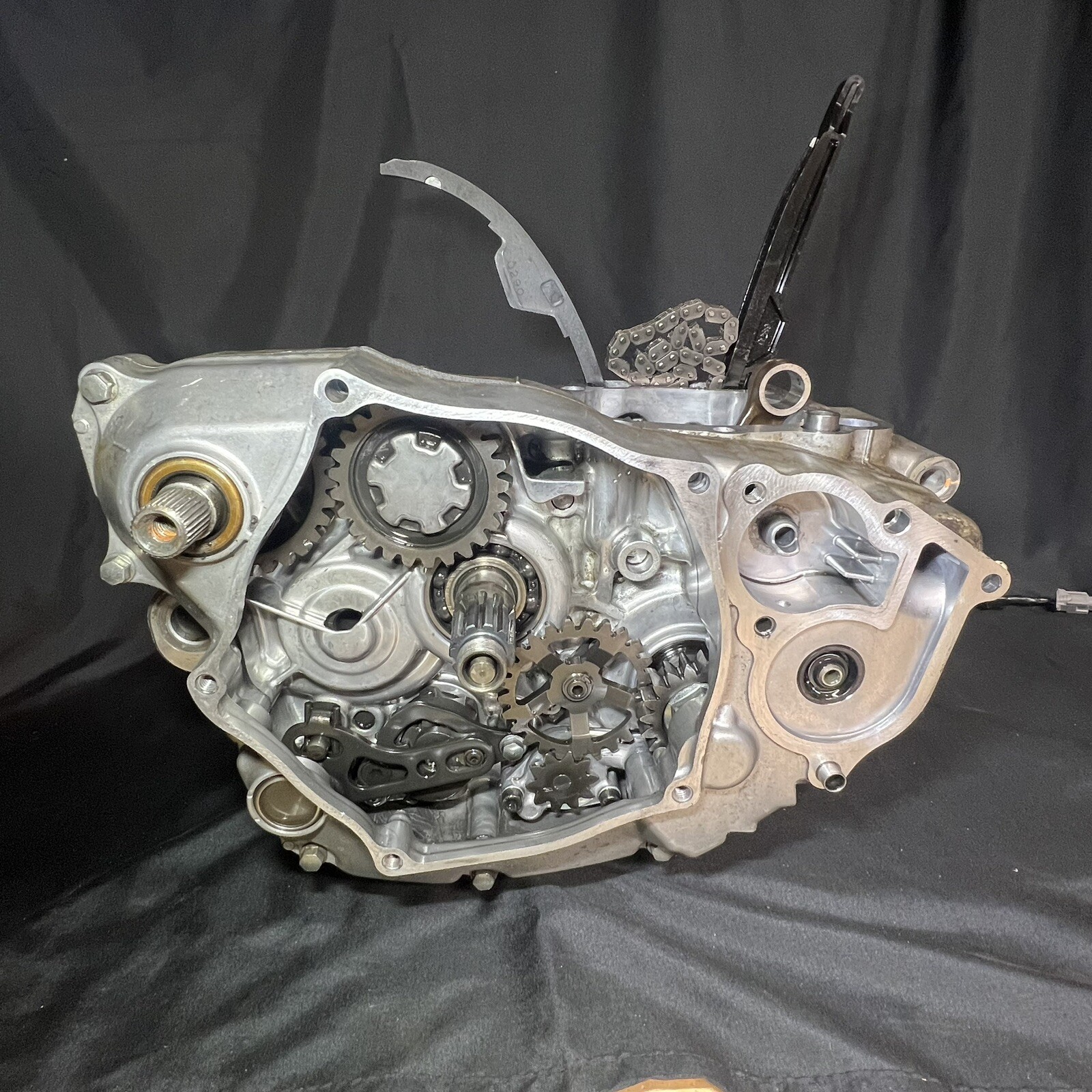 2017-2020 Kawasaki KX250F Engine Crank Case Bottom End | OEM | Silver ...