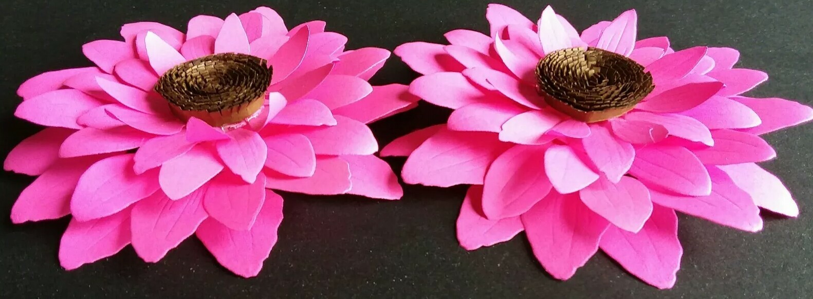 Paper Flower Wedding Party Nursery Wall Decor Shower Hot Pink Sunflower ...