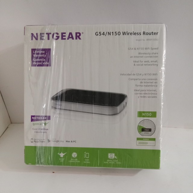 Netgear WNR1000 150 Mbps 4-Port 10/100 Wireless N Router (WNR1000v2 ...