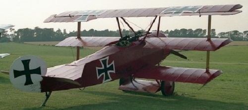 DR-1 Redfern Fokker Triplane DR1 Airplane Wood Model Replica Small Free ...