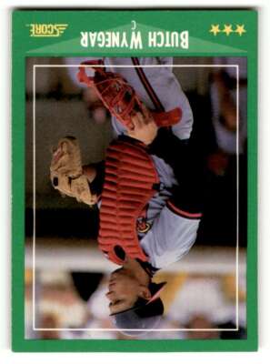 1988 Score #355 Butch Wynegar California Angels Baseball Cards EX/NM ID ...