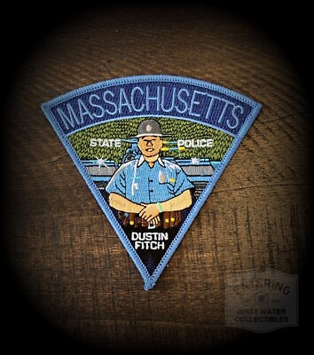 Mass State Police Dustin Fitch Patch | eBay