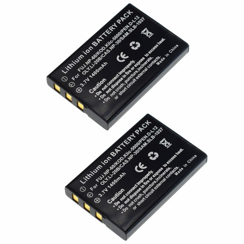 2pcs A1812A L1812A Battery for HP Photosmart R07 R507 R607 BMW R707 ...