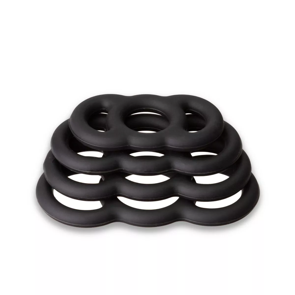 4-12PCS Cock Ring Super Strong Stretchy Stay Harder Penis Rings ...