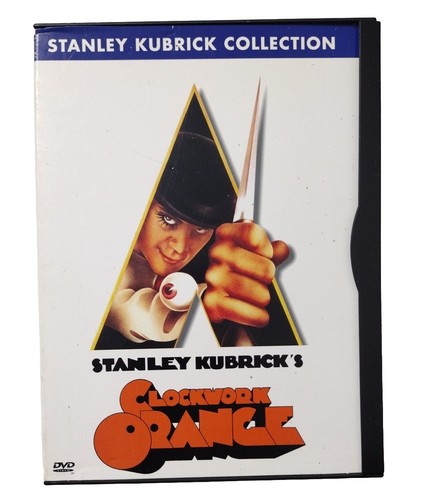 A Clockwork Orange DVD 1971 Dystopian Sci-Fi Movie Classic Snap Case ...