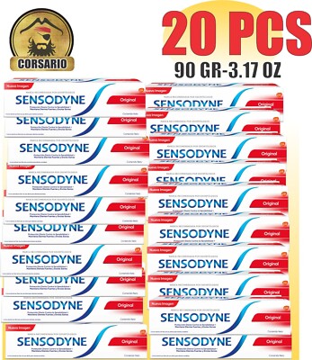 Sensodyne Original Toothpaste for Sensitive Teeth 90 g-PACK X 20 | eBay