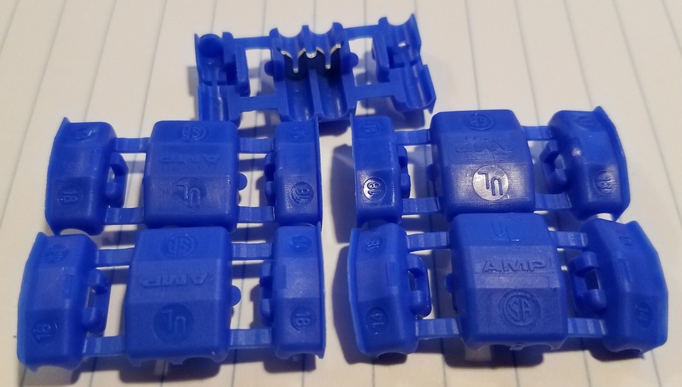 53440-1 TE Connectivity AMP Wire Splice Electrotap, Crimp 18 -14 AWG ...