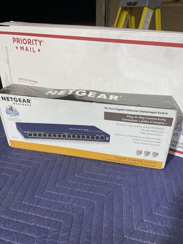 NEW NETGEAR ProSafe GS116 16-port Gigabit Ethernet Switch GS116NA ...