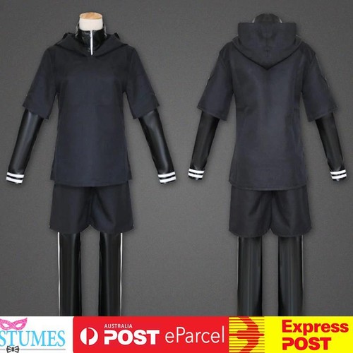 N90 Tokyo Ghoul Kaneki Ken Hoodie Sweater Cosplay Comic Con Jacket Suit ...