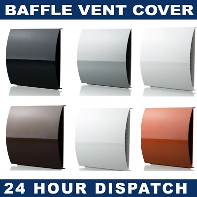 4",5",6" External Wall Wind Sound Baffle Vent Cover Draft Excluding Air ...