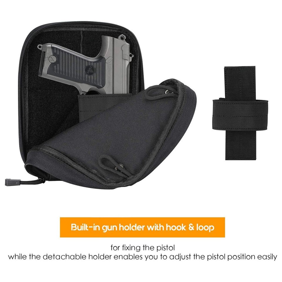 Tactical Handguns Waist Pouch for Concealed Gun Carry Pistol Holster ...