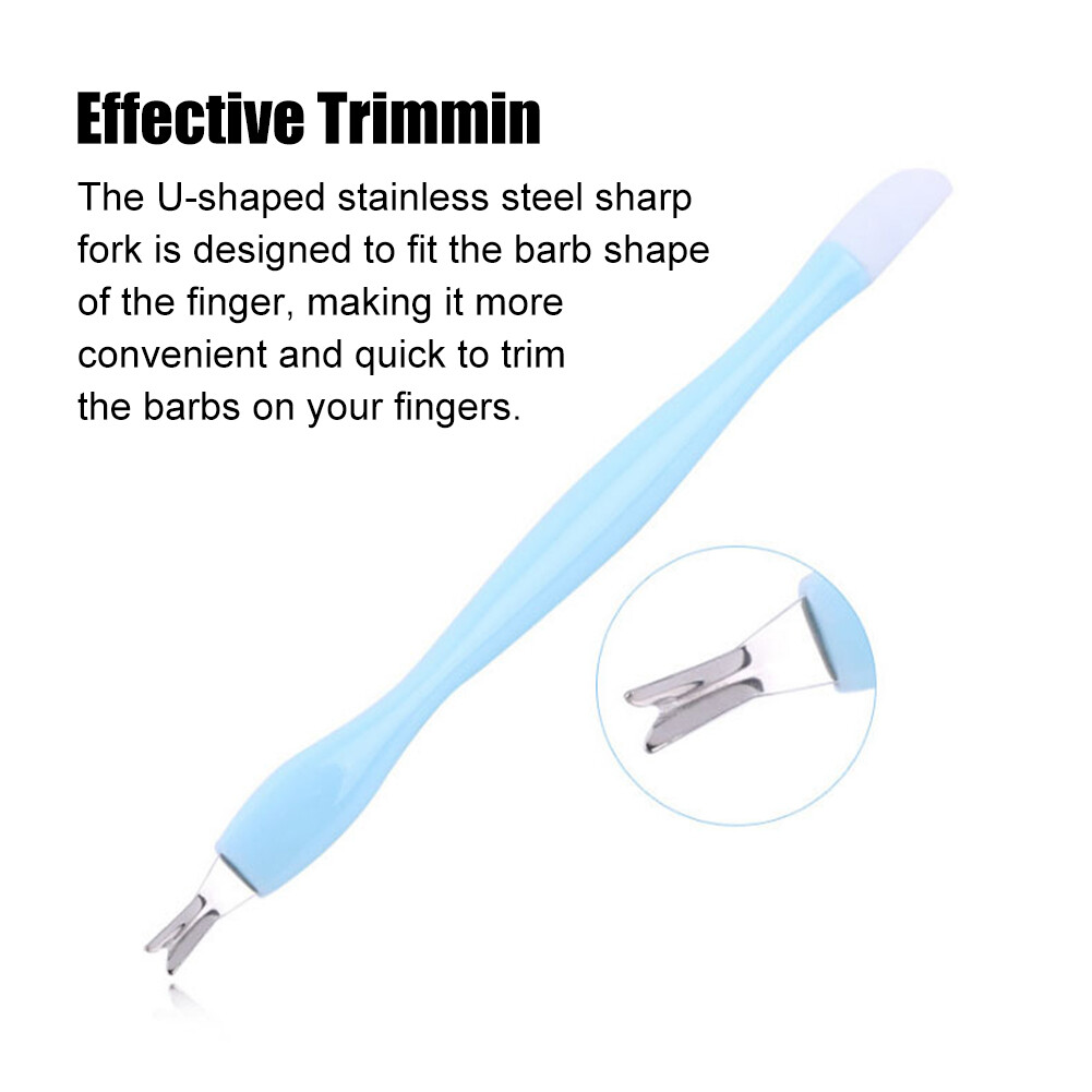 Pusher Fork Portable Professional Stainless Steel Dead Skin Cuticle ...