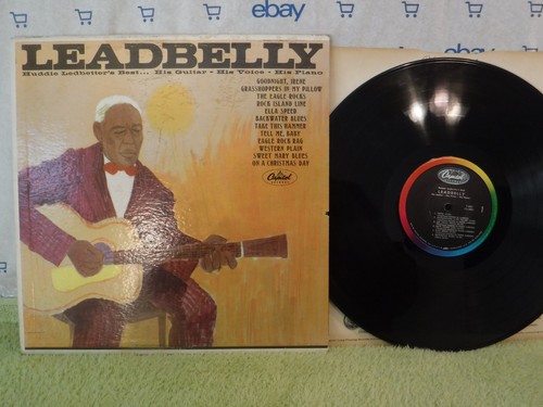 Leadbelly, Huddie Ledbetter's Best: His Guitar, Capitol T 1821, 1962 ...