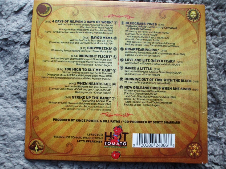 Little Feat - Strike Up The Band CD. Disc Is In Excellent Condition ...