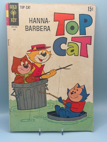 Top Cat June Gold Key Comic Hanna-Barbera 1960s Vintage Issue | eBay