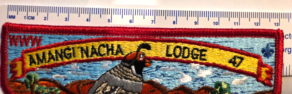 OA Lodge 47 Amangi Nacha S-1 First Flap 1993 Golden Empire Council 132 ...