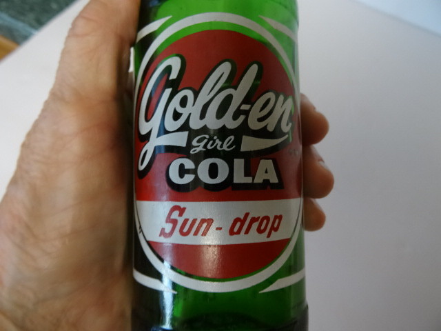 1960 SUN-DROP GOLDEN GIRL COLA SODA POP BOTTLE-ST. LOUIS, MO | eBay