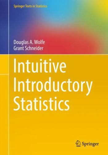 Springer Texts In Statistics Ser Intuitive Introductory Statistics By