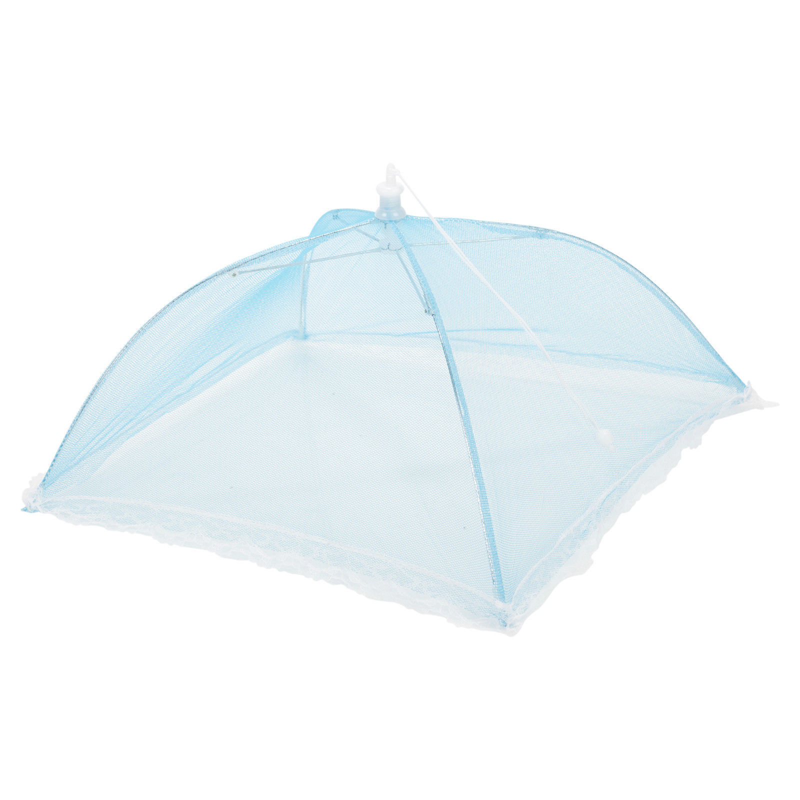 33, 41 ,60cm Mesh Food Umbrella Food Cover Foldable Lace Net Insect Fly ...