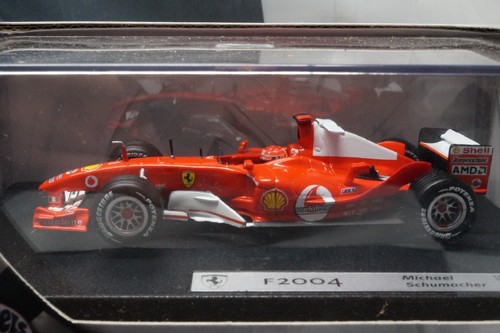 HOTWHEELS /F1 2004 - FERRARI F2004 - m schumacher - 1/43 SCALE MODEL ...