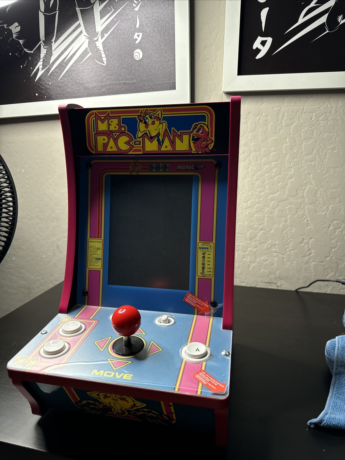 ARCADE UP MS PAC MAN COUNTERCADE TABLETOP ARCADE VIDEO GAME New | eBay