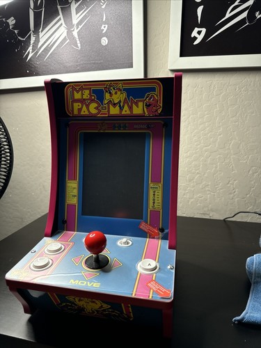 ARCADE UP MS PAC MAN COUNTERCADE TABLETOP ARCADE VIDEO GAME New | eBay