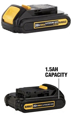 DEWALT DCB201 20V MAX 1.5 Ah Lithium-Ion Battery | eBay