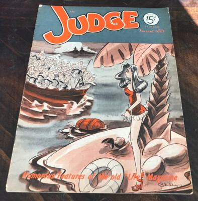 November 1943 JUDGE Humorous Magazine | eBay