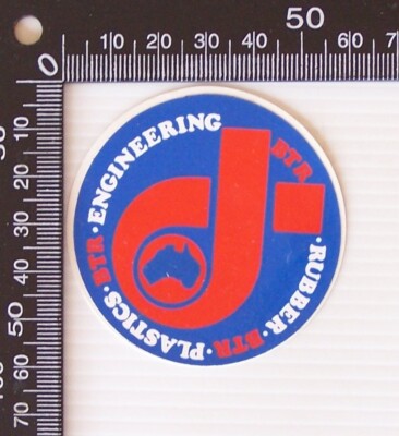 VINTAGE BTR RUBBER PLASTICS ENGINEERING BUSINESS ADVERTISING PROMO ...