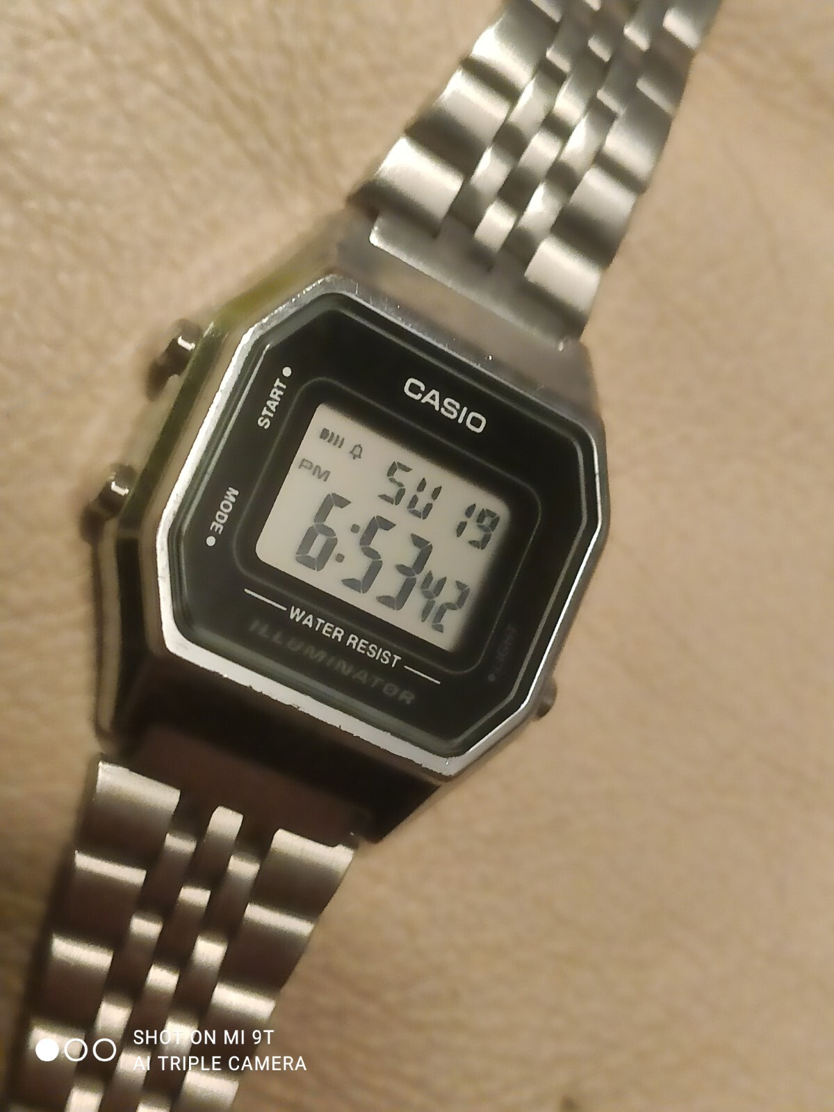 OROLOGIO CASIO LA680WEA-1EF METALLO ILLUMINATOR WATER RESIST | eBay