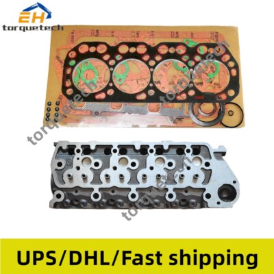 Cylinder Head+1 Set Full Gasket Kit For Mitsubishi K4D Engine SK045 ...