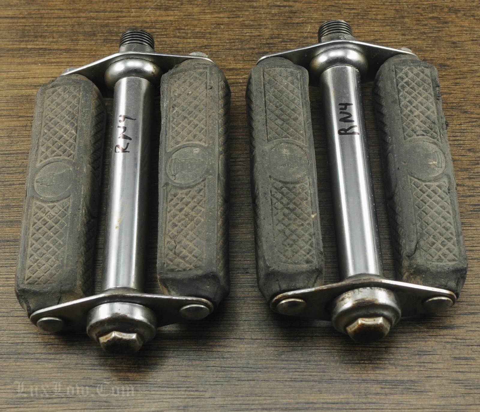 Vintage Raleigh Bike 4" Block PEDALS 9/16" SA 3 Speed Tourist Cruiser ...