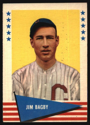 1961 Fleer #92 Jim Bagby VGEX Indians 568344 | eBay