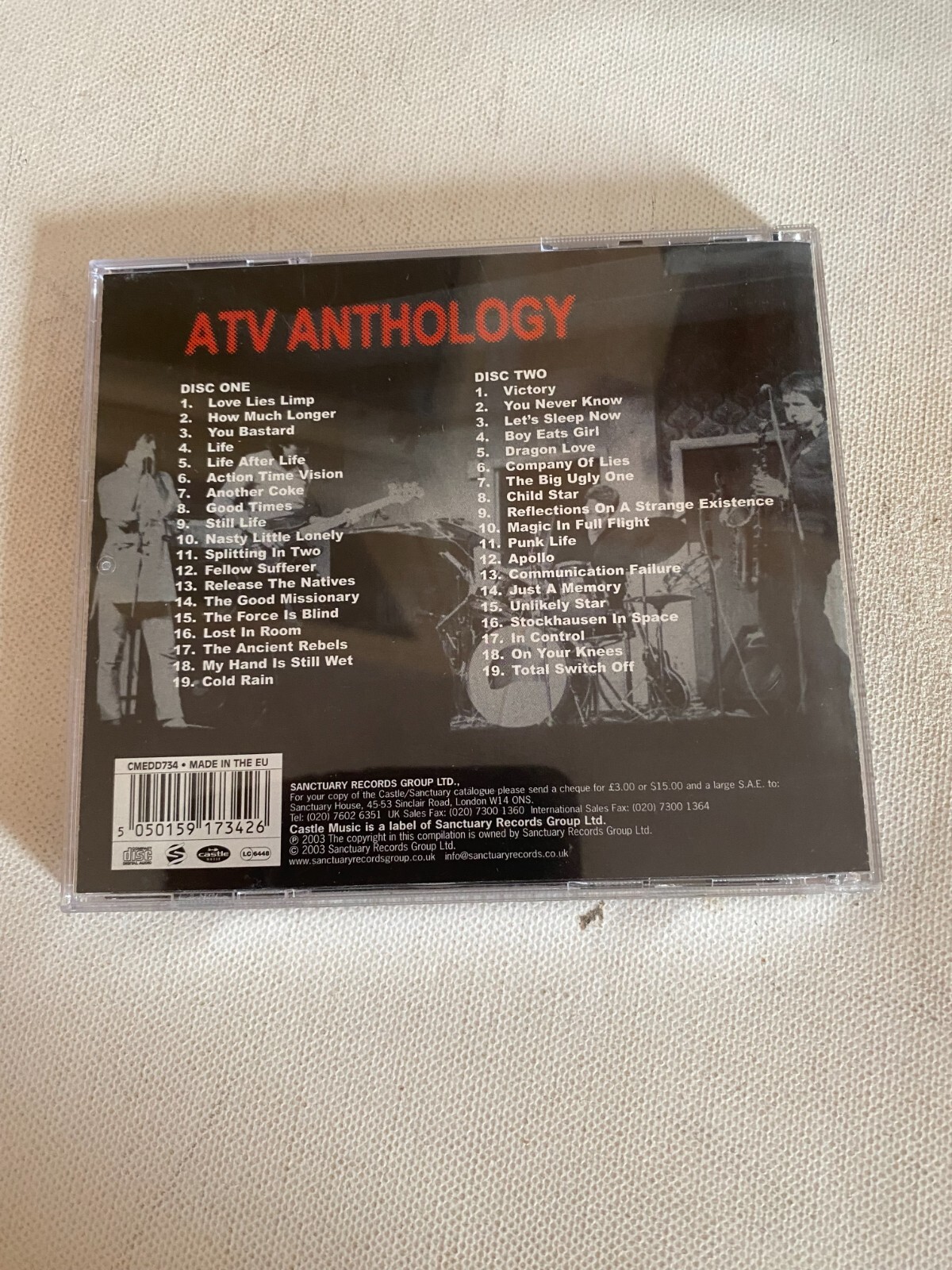 Action Time Vision: The ATV Anthology by Alternative TV (CD, 2003) for ...