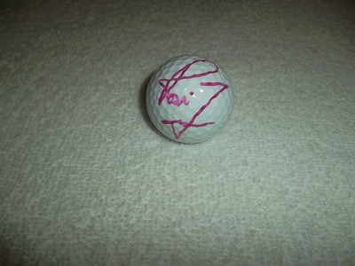 Rosie Jones Hand Signed Precept Golf Ball Signature LPGA Autograph | eBay