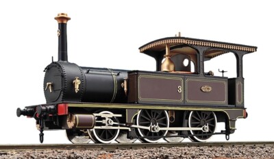 HO 2-4-0 Sharp Stewart A6 Steam Locomotive Early Kit H0 Scale British ...
