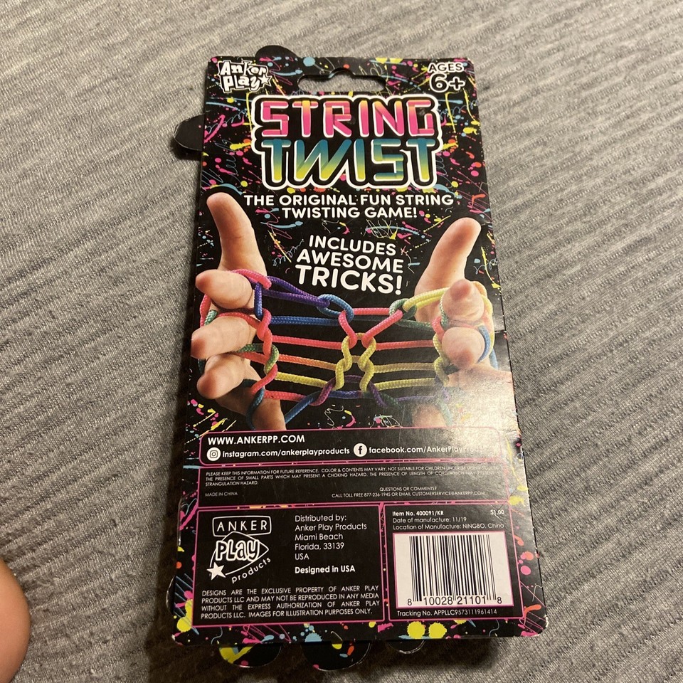 Anker Play :String Twist The Original Fun String Twisting Game! | eBay
