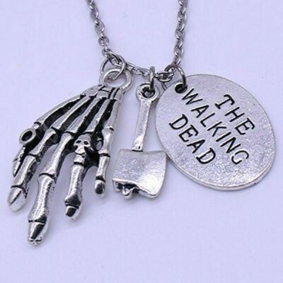 The Walking Dead Hand, Axe, Vampire, Zombie TV, MOVIE Cosplay Pendant ...