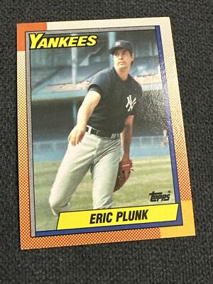 1990 Topps 9 Eric Plunk New York Yankees | eBay