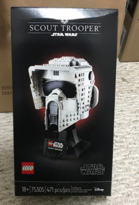 LEGO Star Wars 75305 Scout Trooper Helmet Disney Biker Scout Return of ...