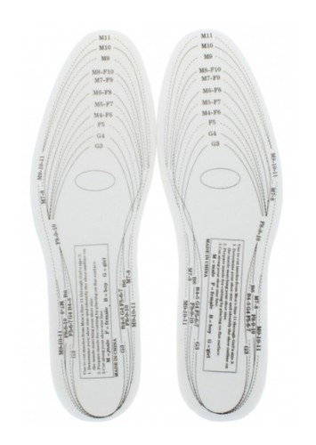 Memory Foam Shoe Insoles For Men Women Running Trainer Inner Soles Foot ...