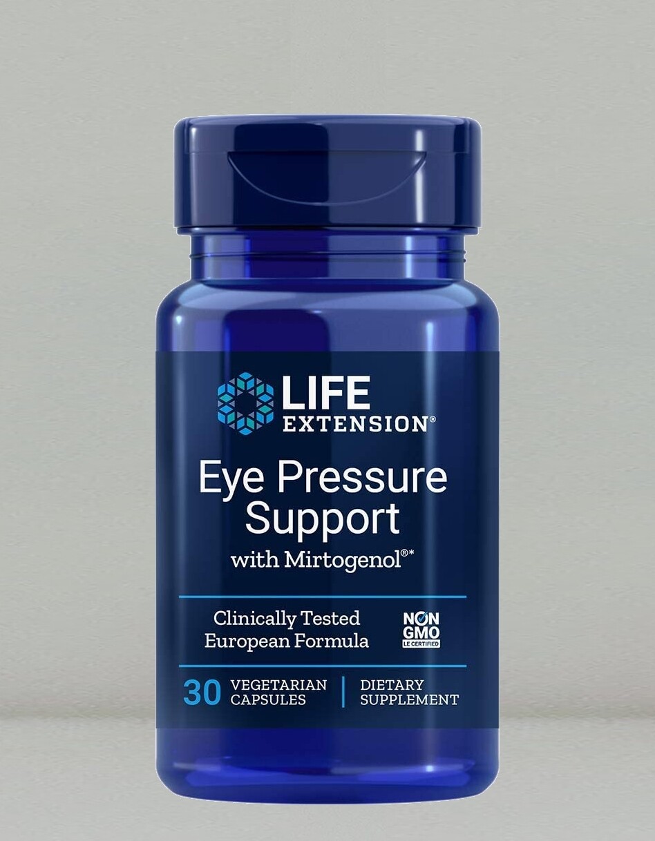 Life Extension Eye Pressure Support with Mirtogenol 30 Capsules ...