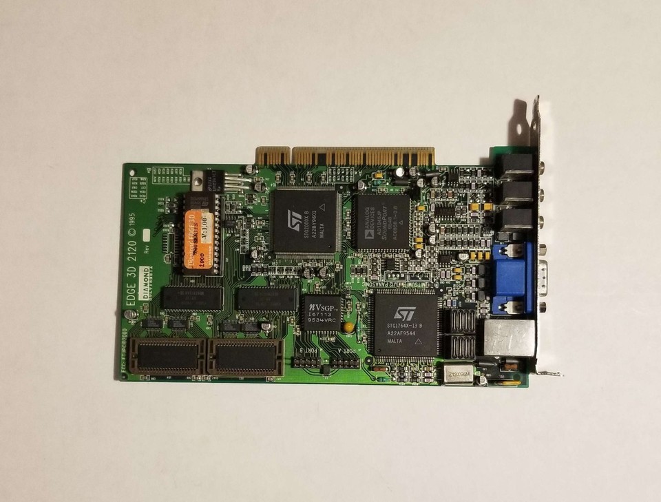 1995 Nvidia NV1 Diamond Edge 3D 2120 NVIDIA Graphics Card | eBay