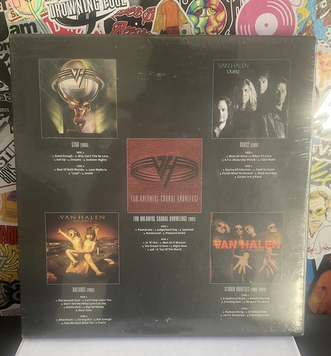 VAN HALEN 1986-1996 5LP BOX SET VINYL W/HYPE STICKER | eBay