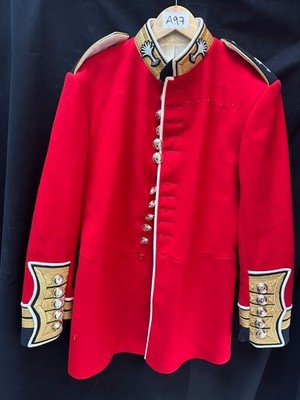 Officers British Army WO Welsh Guards Red Ceremonial Tunic Jacket - 41 ...
